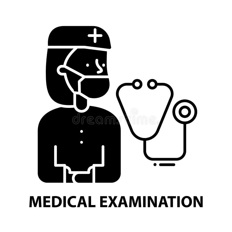 Medical Stethoscope Icon Black Vector Sign With Editable Strokes