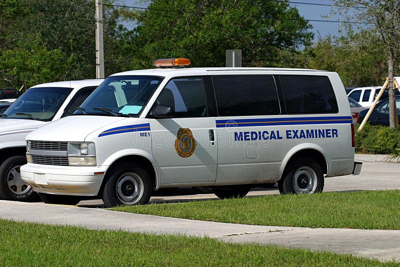 Medical Examiner s Van 1 stock image. Image of examiner - 44673