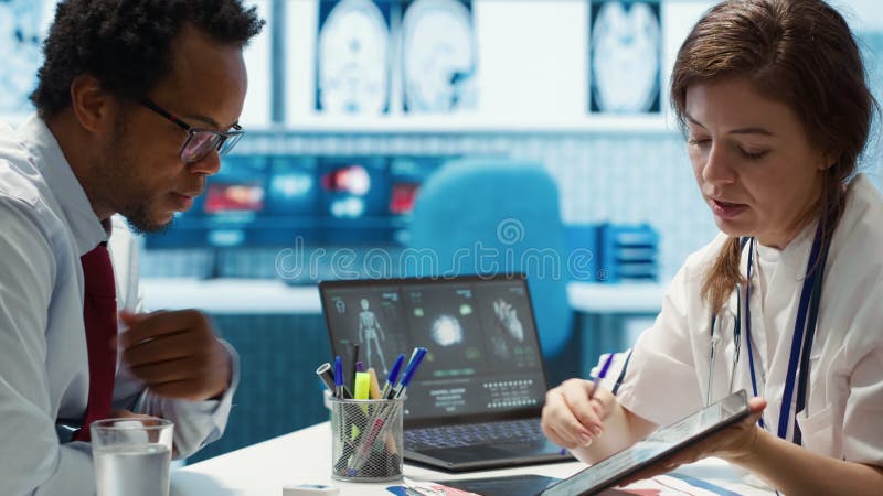 Medical Expert and Patient Meeting at a Check Up Appointment Stock ...