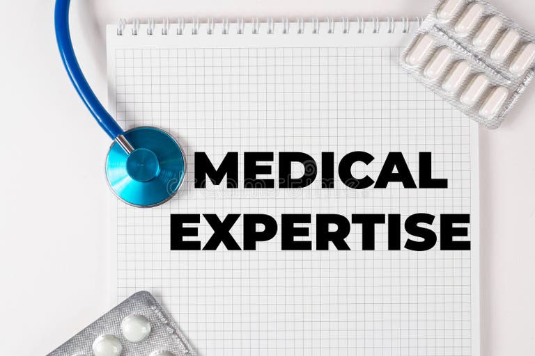 Medical Expertise Title Text Medical Science Development Stock Image ...
