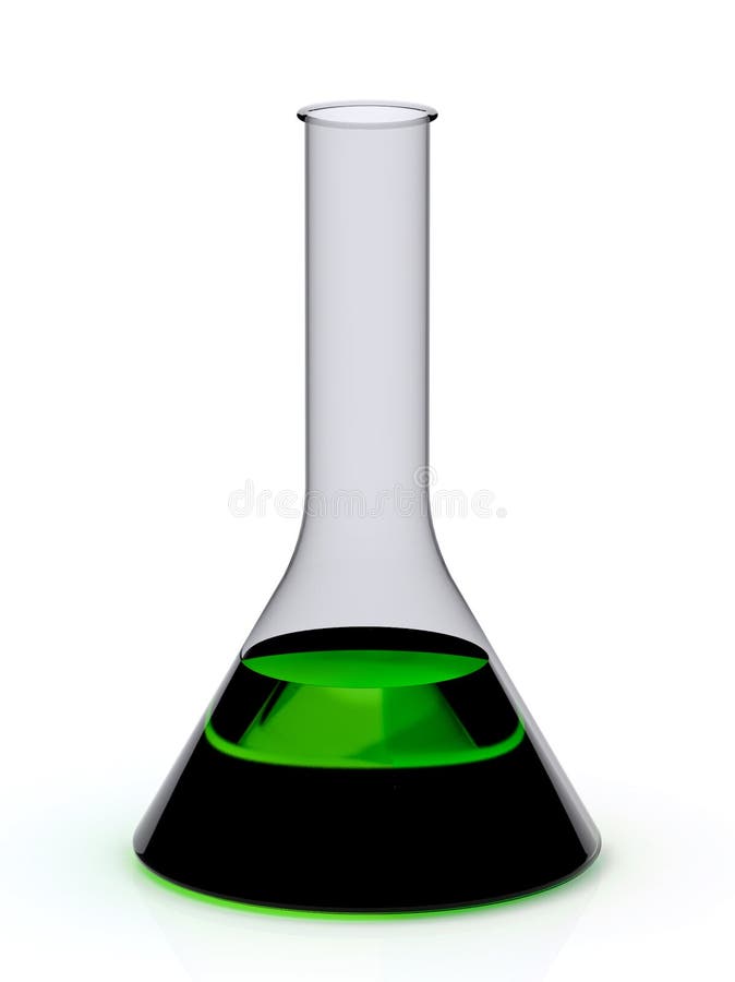 Medical flask stock illustration. Illustration of pharmaceutical - 8165139