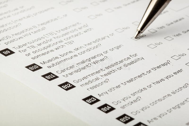 Medical form stock image. Image of progress, growth, treatment - 34706835