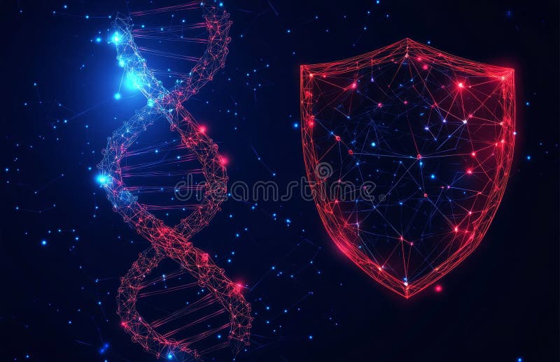 Medical Gene Editing Genetic Biotechnology Engineering Abstract DNA ...