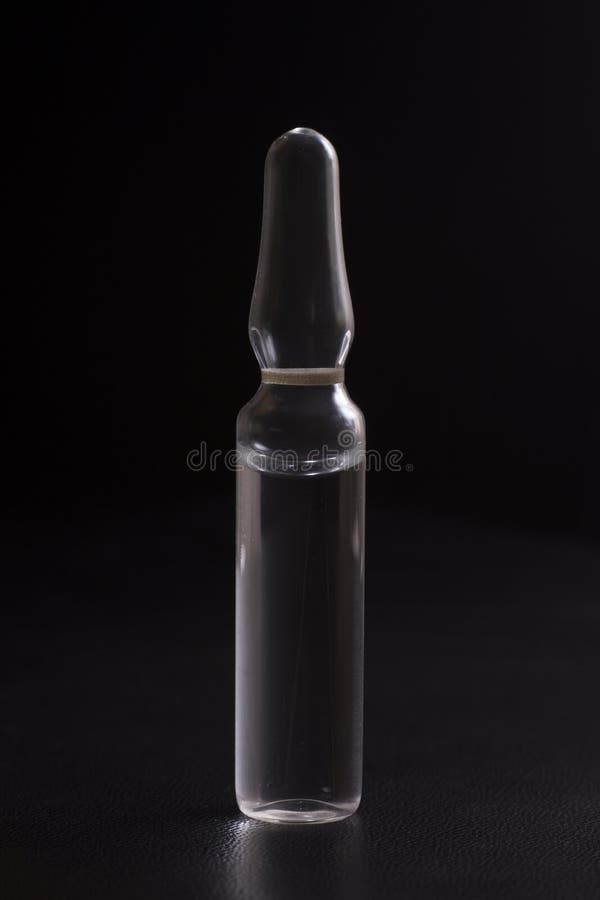 Medical glass ampule stock image. Image of experiment - 67502685