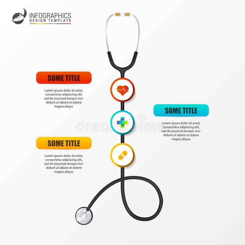 Medical and Health Infographics. Modern Design Template Stock Vector ...