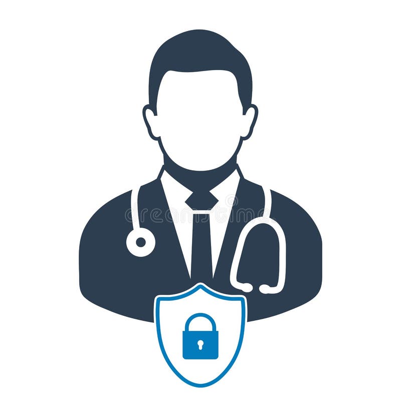 Medical and Health Insurance Icon. Flat Style Vector EPS Stock Vector ...