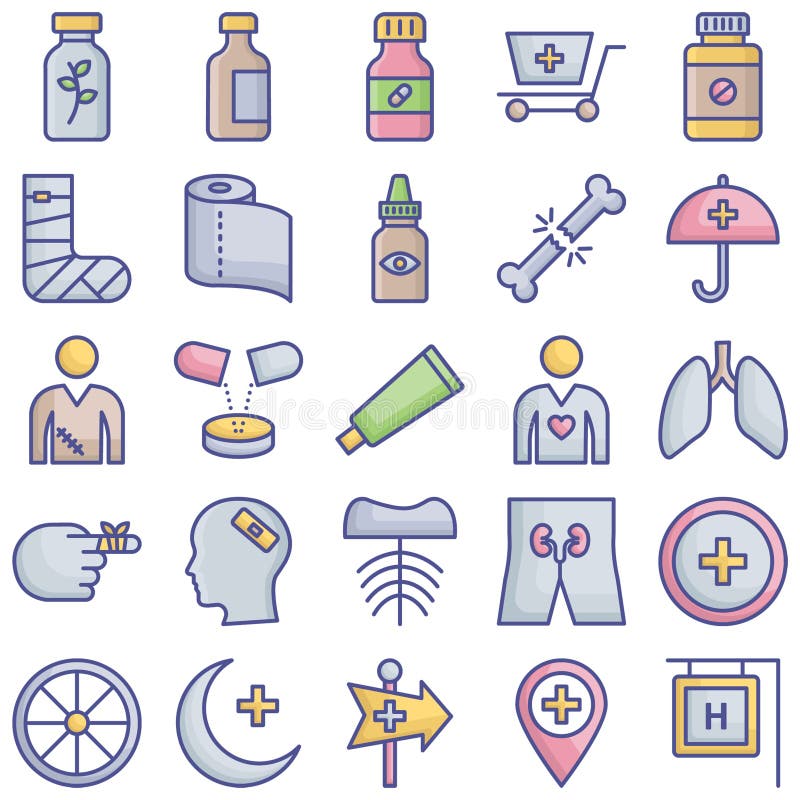 Fully Editable Medical Icons Stock Illustrations – 102 Fully Editable ...