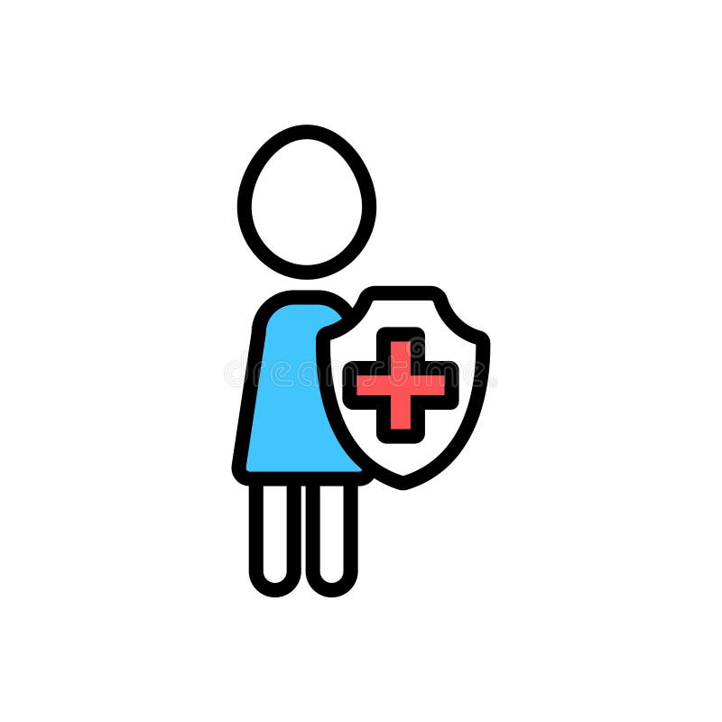 Medical and Healthcare Protection Icon Editorial Photo - Illustration ...