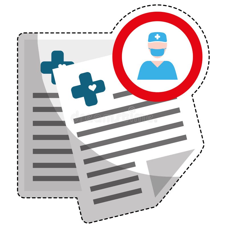 Medical history icon image stock vector. Illustration of icon - 81956629