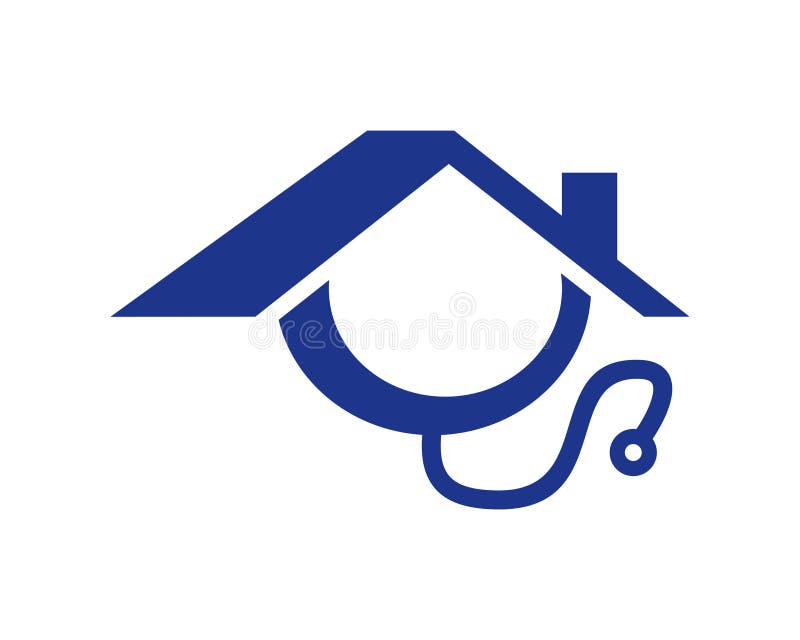 Medical Home Logo Icon Template Stock Vector - Illustration of text ...