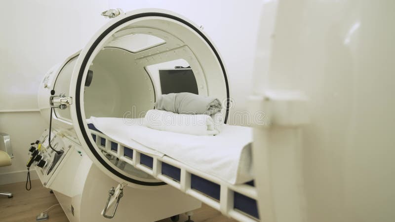 Medical Hyperbaric Single Pressure Chamber Stock Footage - Video of ...