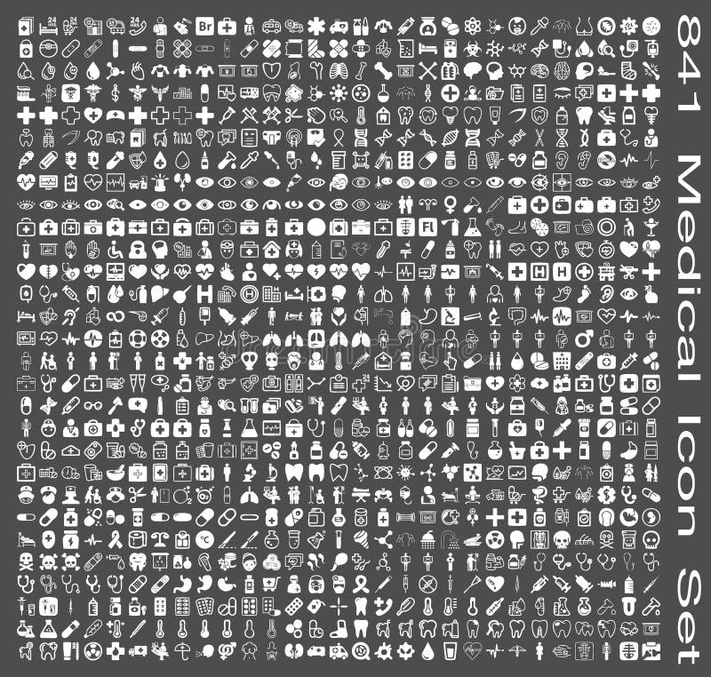 Medical icon super set stock vector. Illustration of helicopter - 64504365
