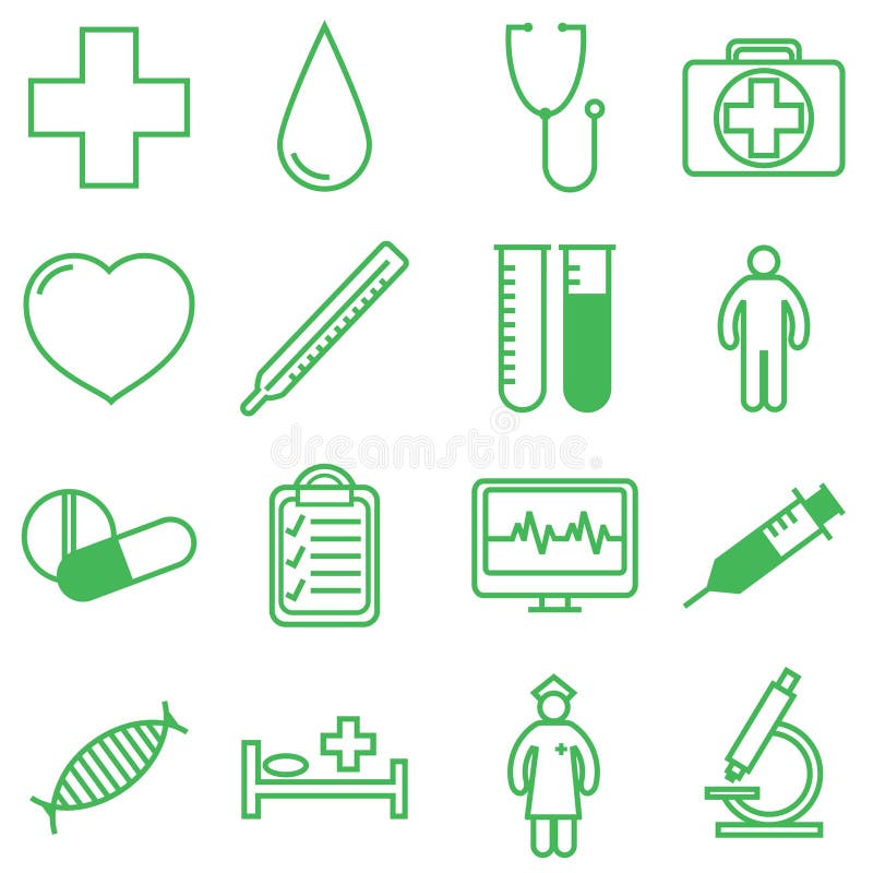 Flat Design Medical Icons Set Stock Illustrations – 108,232 Flat Design ...