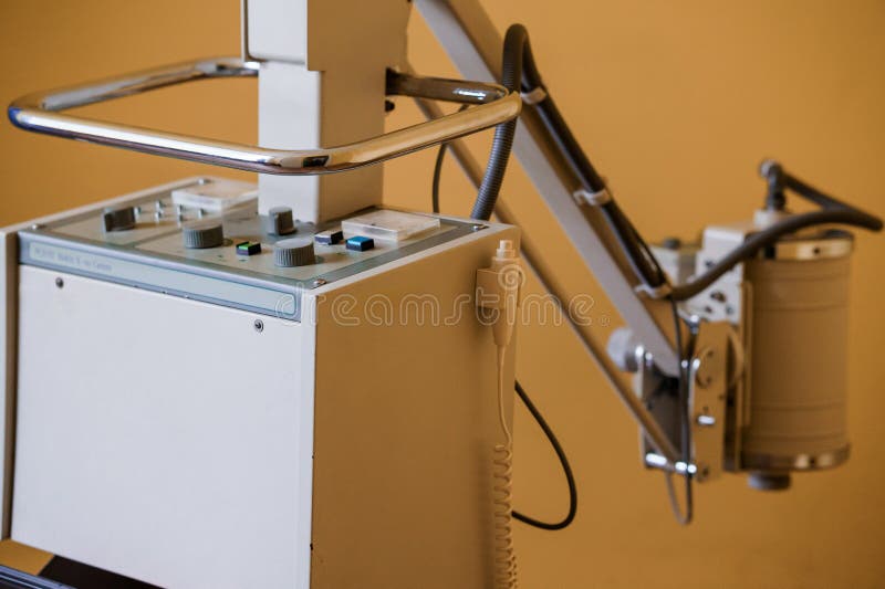 Medical Imaging Equipment with Modern Design and Controls Stock Photo ...