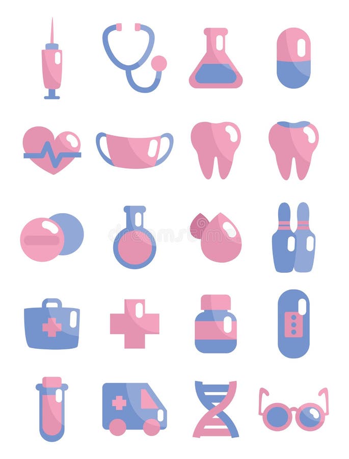 Medical industry, icon stock vector. Illustration of tool - 259397381