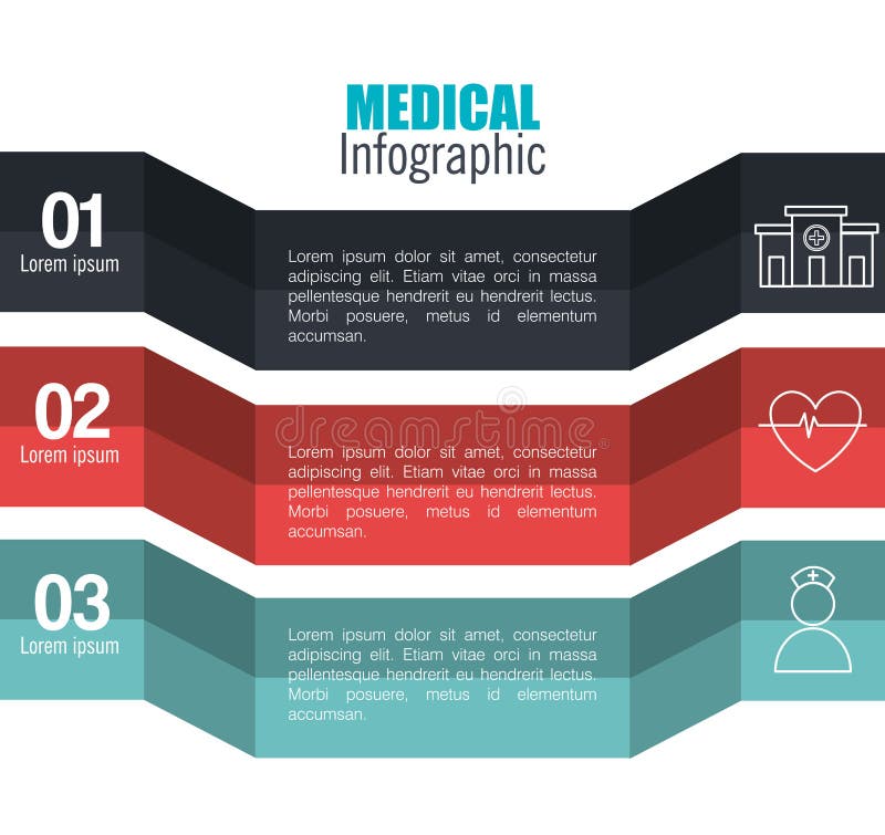 Medical Infographics Design Stock Illustration - Illustration of ...