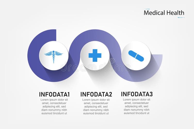 Medical Information Display Process Chart Abstract Element of the ...