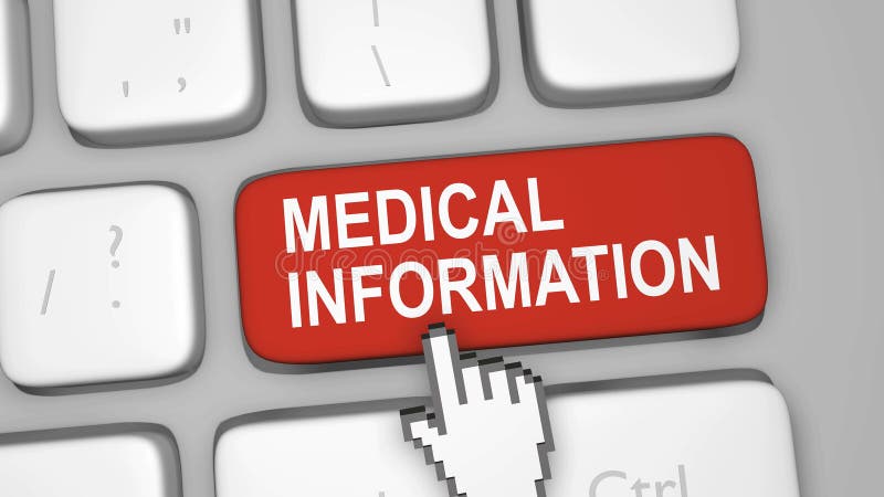 Medical Information Online Concept Stock Image - Image of medicine ...