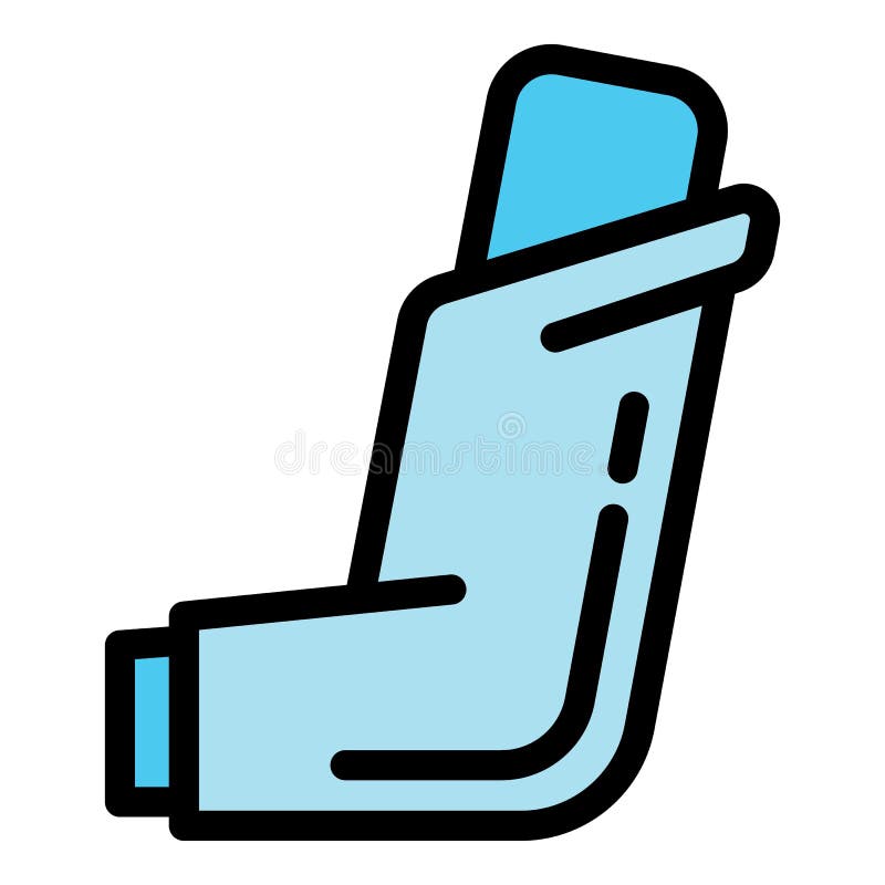 Medical Inhaler Icon, Outline Style Stock Vector - Illustration of ...