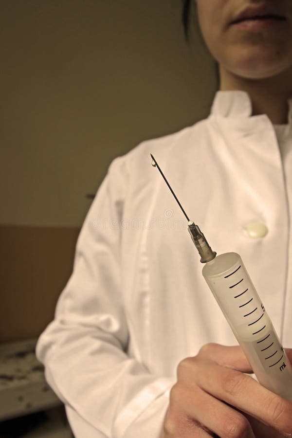 Medical injection needle stock photo. Image of droplet - 86557112