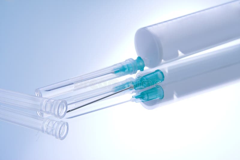 Medical Injection and Needle Stock Image - Image of inject, concept ...