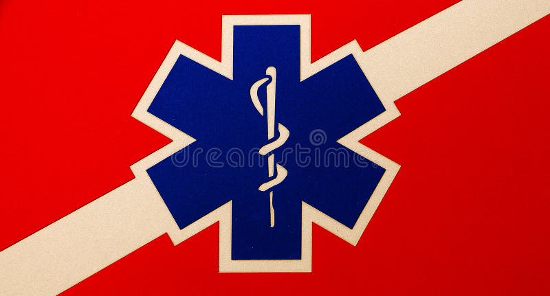 Medical Insignia Emblem stock illustration. Illustration of ambulance ...