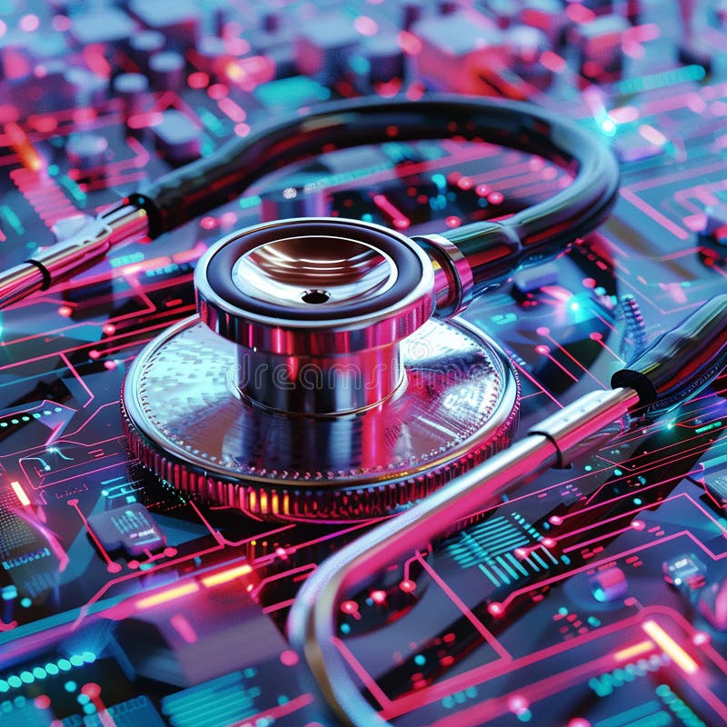 Medical Instruments and Technology Stock Illustration - Illustration of ...