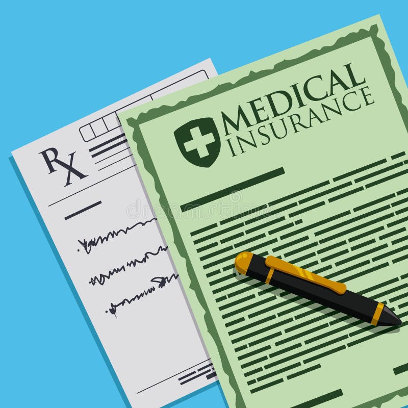 Medical insurance design. stock vector. Illustration of business - 59004172