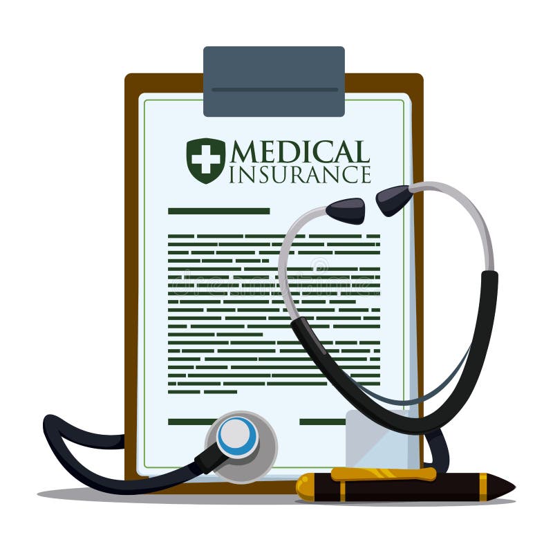 Medical insurance design. stock vector. Illustration of business - 59004172