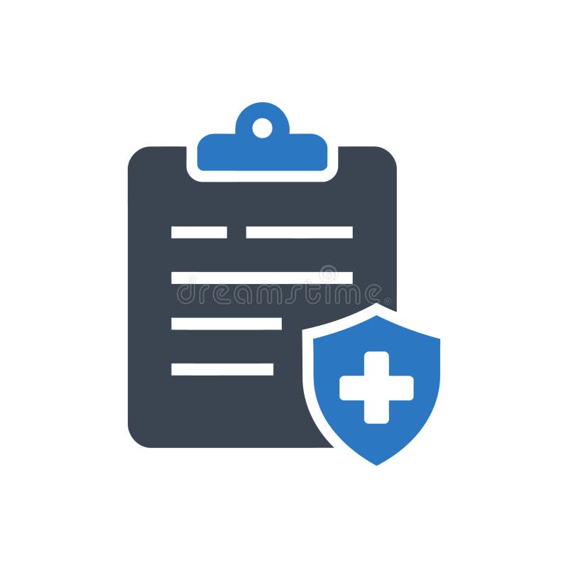 Medical Insurance Icon stock vector. Illustration of insurance - 361529358