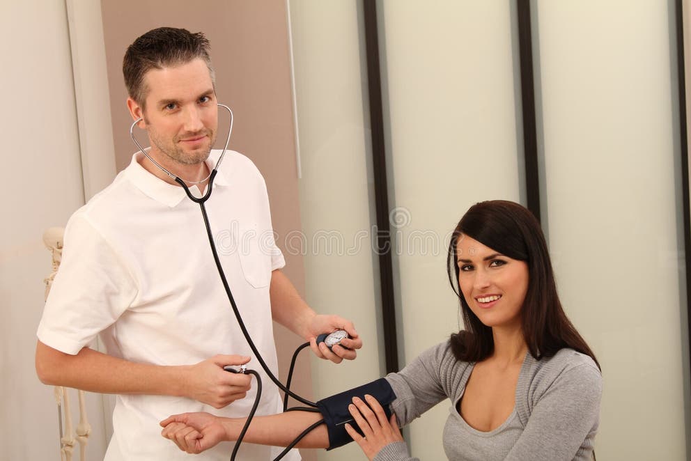 Medical Investigation stock photo. Image of patient, white - 16176610