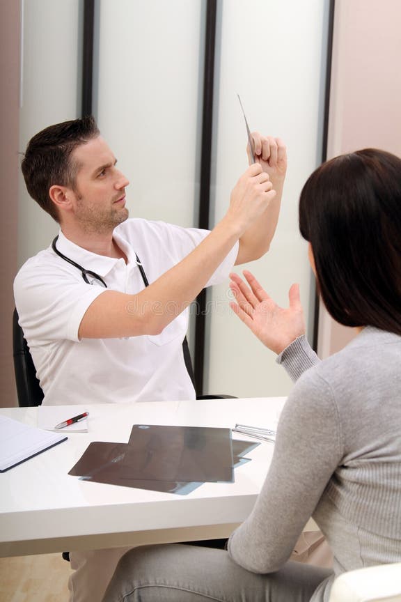 Medical Investigation stock photo. Image of woman, discussion - 17279474