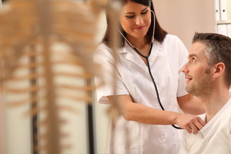 Medical Investigation stock image. Image of blood, talking - 17279651