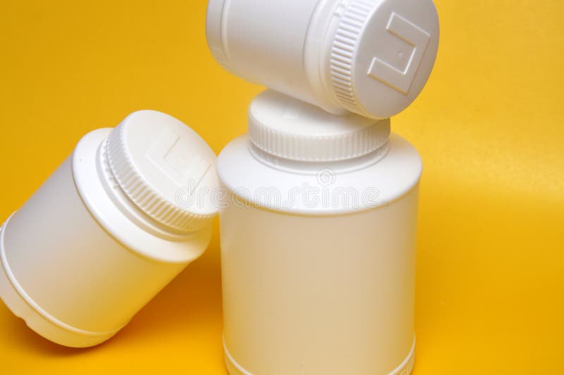 Medical packaging jars stock image. Image of care, close - 246799171