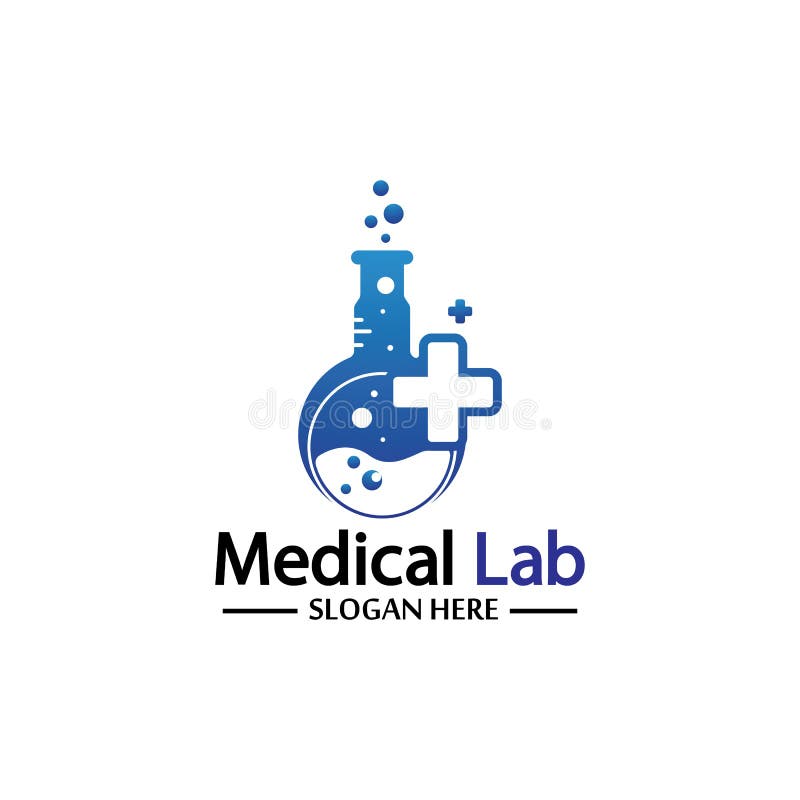 Medical Lab Logo Template Design Vector, Emblem, Design Concept ...