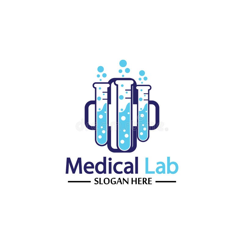 Medical Lab Logo Template Design Vector, Emblem, Design Concept ...