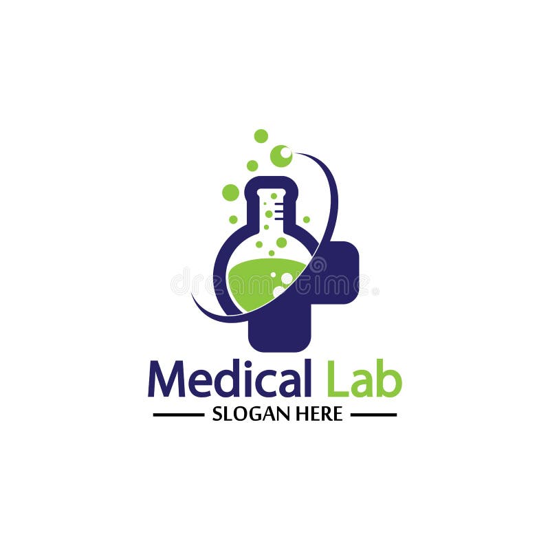 Medical Lab Logo Template Design Vector, Emblem, Design Concept ...