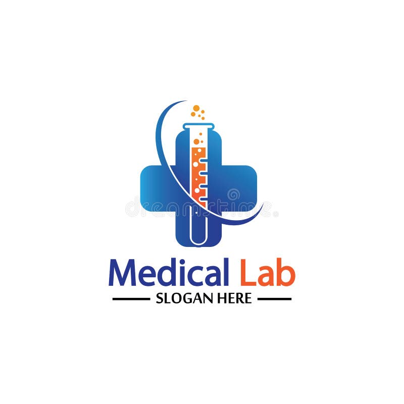 Medical Lab Logo Template Design Vector, Emblem, Design Concept ...