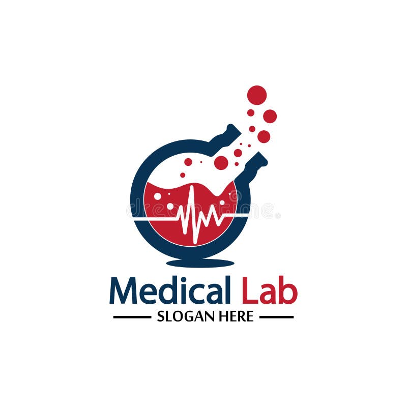 Medical Lab Logo Template Design Vector, Emblem, Design Concept ...