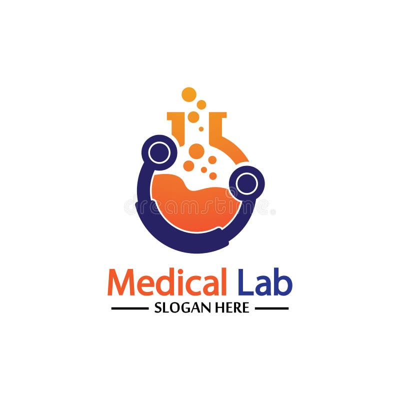 Medical Lab Logo Template Design Vector, Emblem, Design Concept ...
