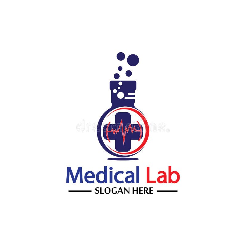 Medical Lab Logo Template Design Vector, Emblem, Design Concept ...