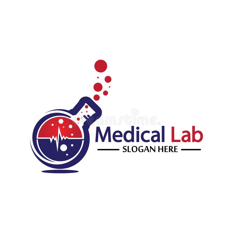 Medical Lab Logo Template Design Vector, Emblem, Design Concept ...