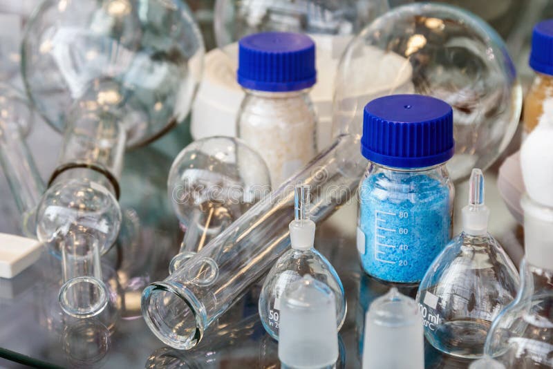 Medical and Laboratory Equipment for Experiments Stock Image - Image of ...