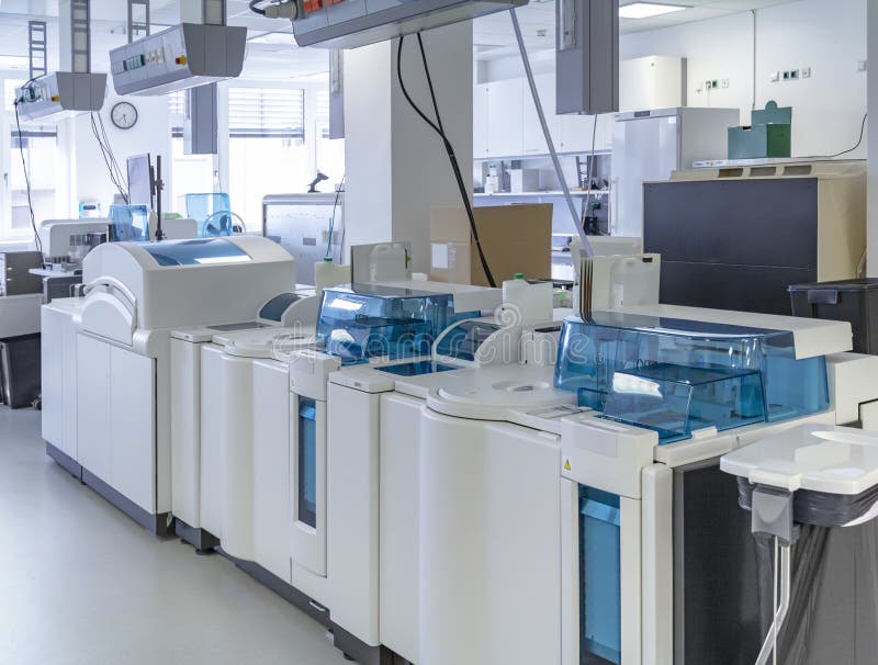 Medical laboratory stock photo. Image of biology, microbiology - 136071744