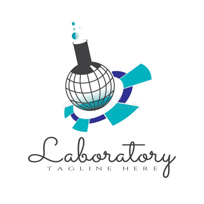 Medical Laboratory Logo Vector Design Stock Vector - Illustration of ...
