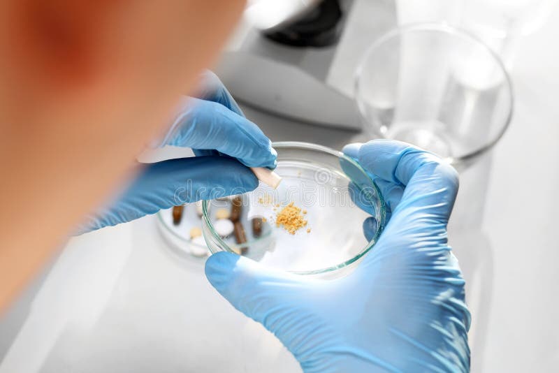 Medicine, Tablet Production, Laboratory Tests. Stock Photo - Image of ...