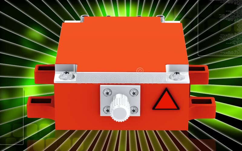 Medical laser stock illustration. Illustration of pain - 15125010