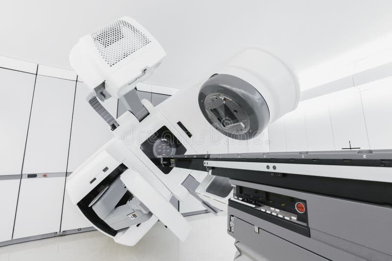 Linear Accelerator at Hospital Stock Image - Image of radiology ...
