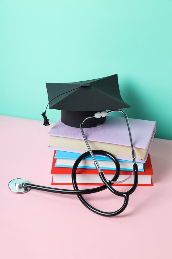 Medical Literature Concept - Composition with Different Books Stock ...