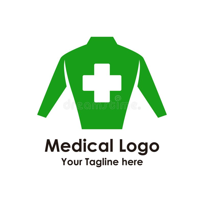 Medical Logo Minimalist Vector Design Stock Vector - Illustration of ...